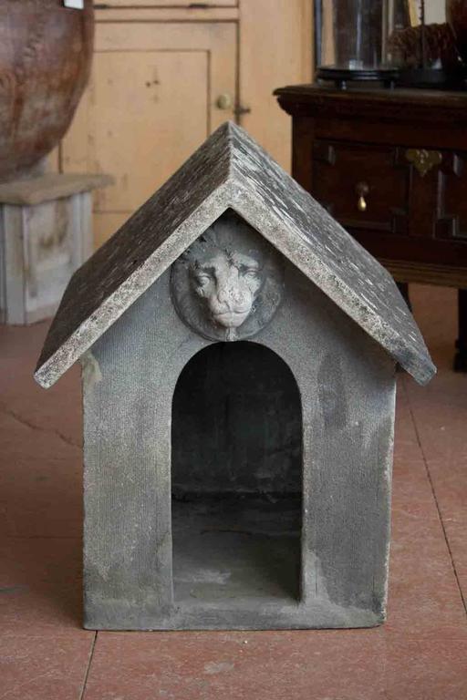 Vintage Stone Dog House at 1stDibs
