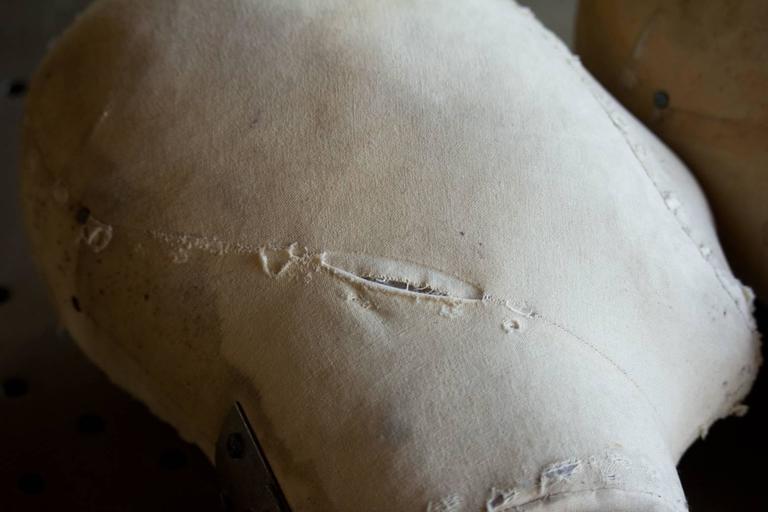 Pair of Vintage English Milliner Hat Mannequins at 1stDibs