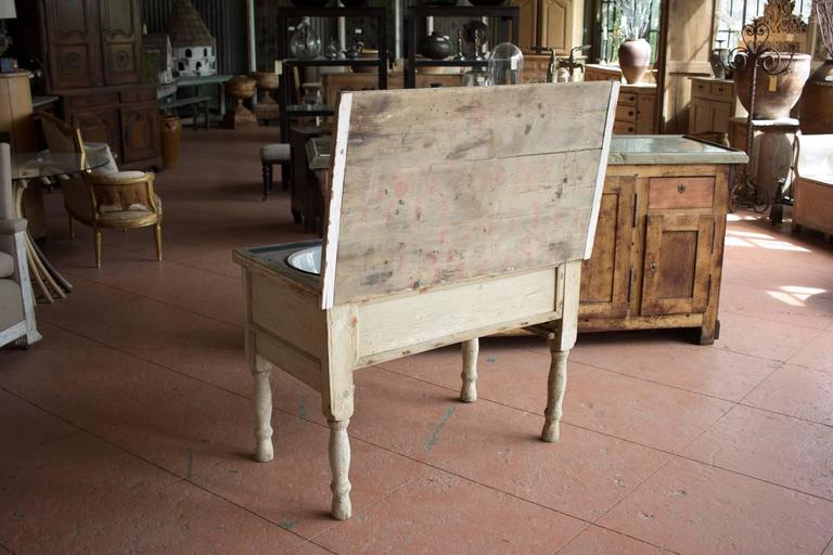 Antique European Double Sink Table at 1stDibs