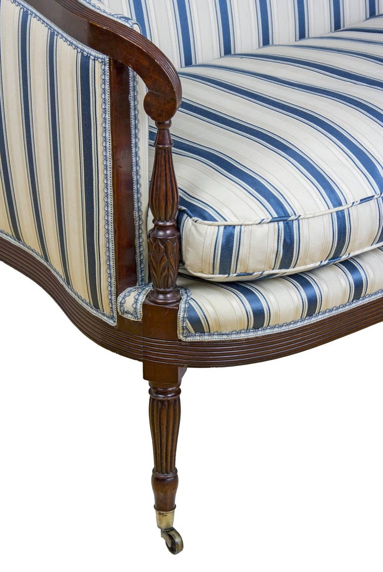 Classical / Federal / Sheraton Carved Mahogany Phyfe Sofa, New York ...