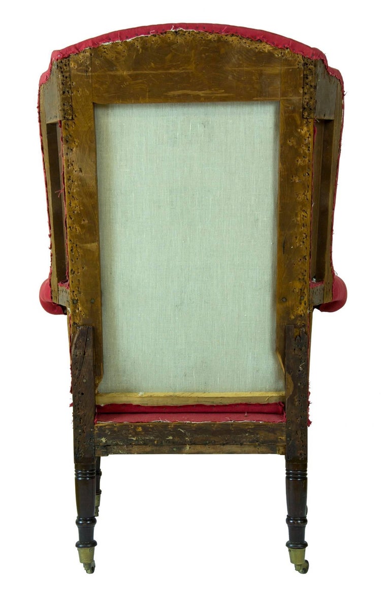 Diminutive Federal Sheraton Wing Chair, New England, circa 1800-1810 ...