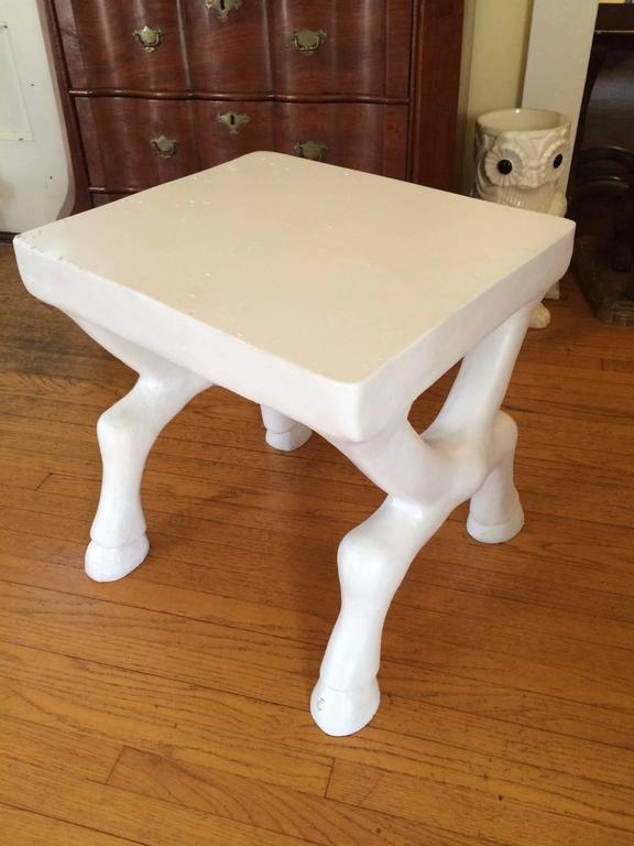 Rare Hoof Table in the Manner of John Dickinson at 1stDibs