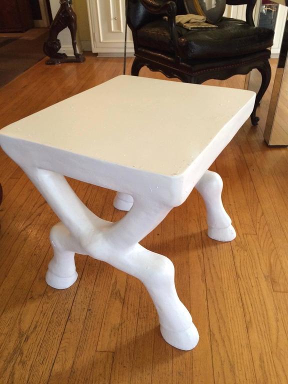 Rare Hoof Table in the Manner of John Dickinson at 1stDibs