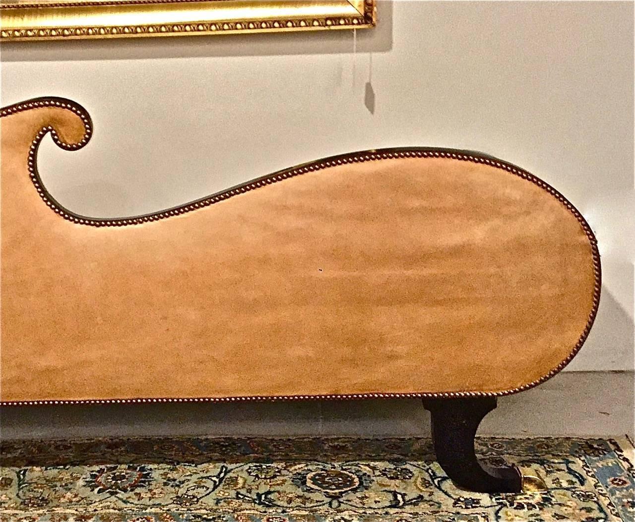 Recamier Sofa, English Late Regency, circa 1830-1840 For Sale at 1stdibs