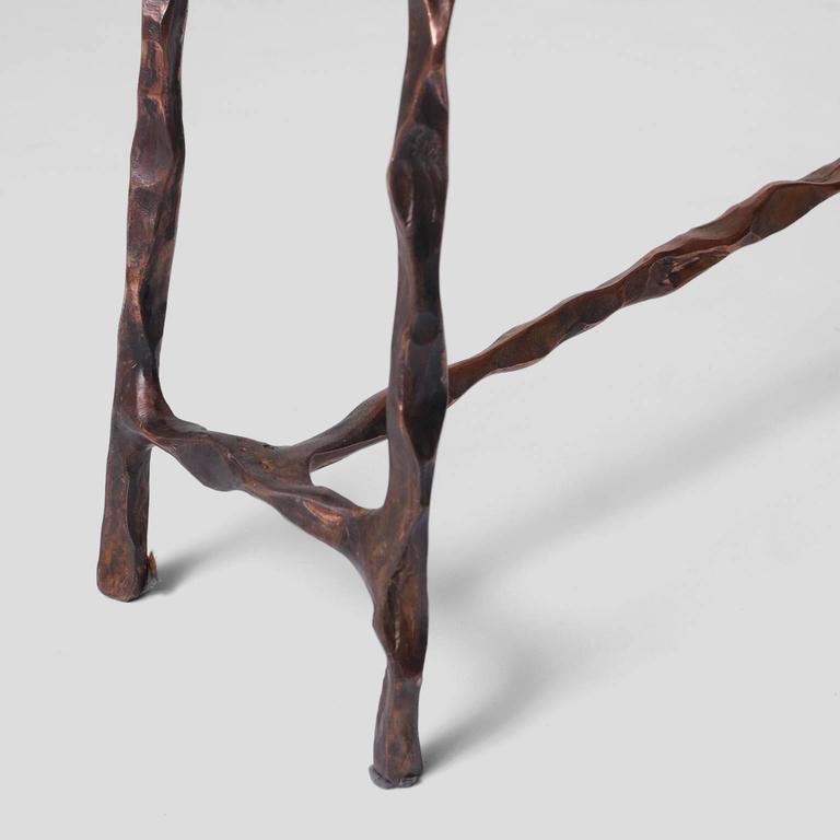 Large Bended Copper Bench by Valentin Loellmann at 1stDibs