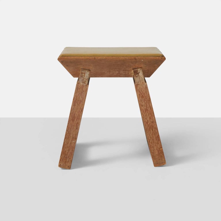 Architectural Stool at 1stDibs