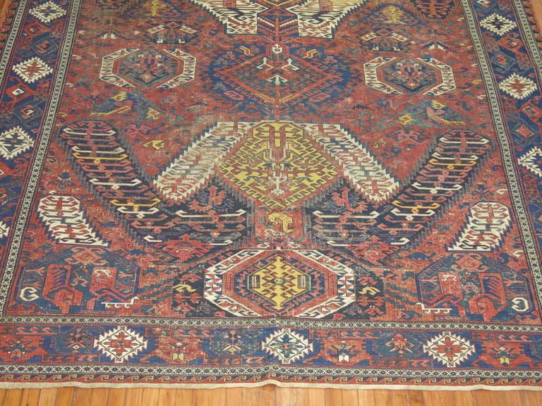 Dragon Soumak Flat-Weave Rug For Sale at 1stDibs