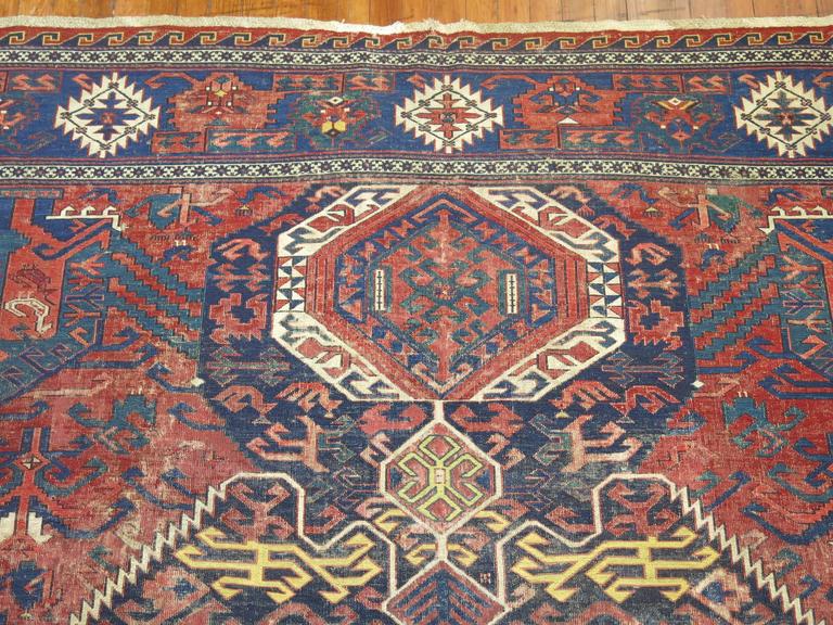 Dragon Soumak Flat-Weave Rug For Sale at 1stDibs