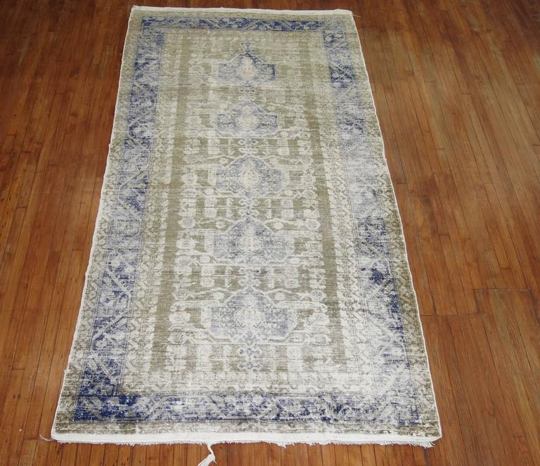 Shabby Chic Turkish Gallery Rug For Sale at 1stDibs | shabby chic rugs ...