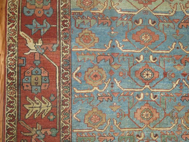 Antique Persian Heriz Rug at 1stDibs