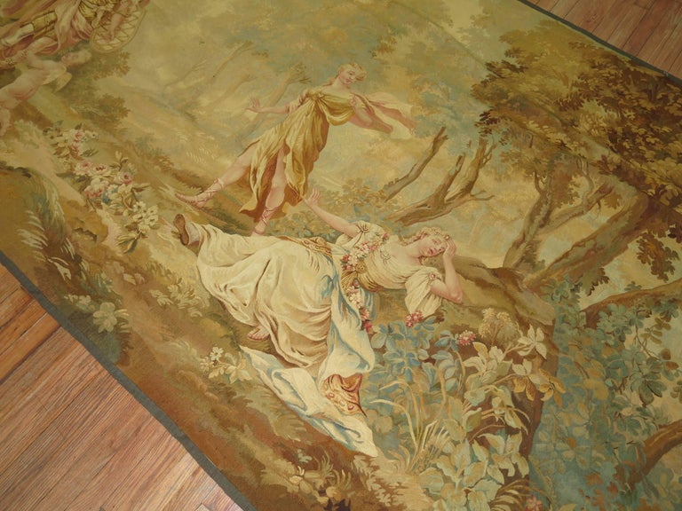 European Tapestry with Roman Warriors For Sale at 1stDibs