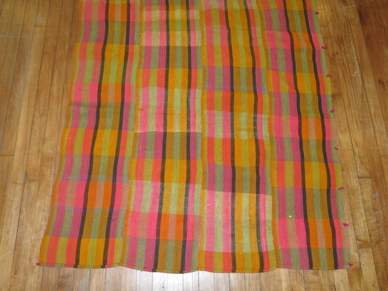 Vintage Turkish Textile Throw For Sale at 1stDibs