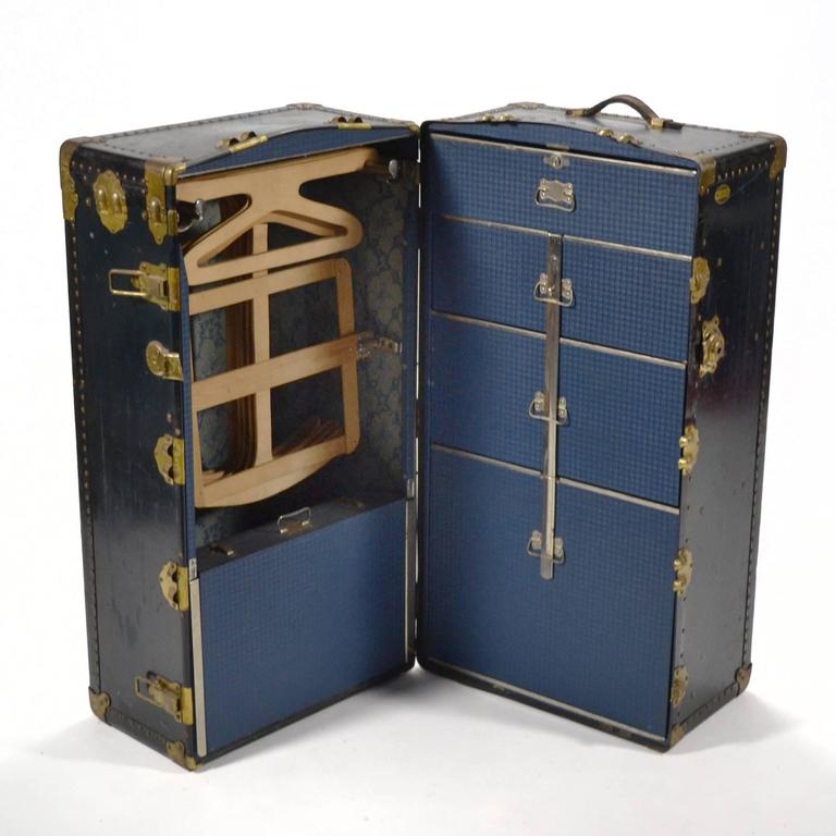 Antique Wonderrobe Steamer Trunk Wardrobe Chest at 1stDibs | vintage ...