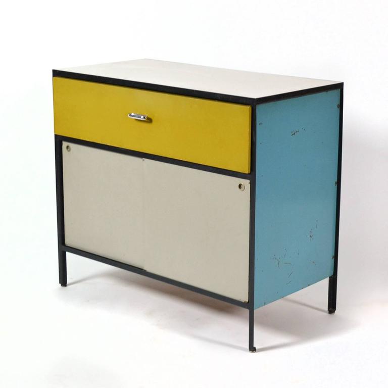 George Nelson Steel Frame Cabinet by Herman Miller at 1stDibs | george ...