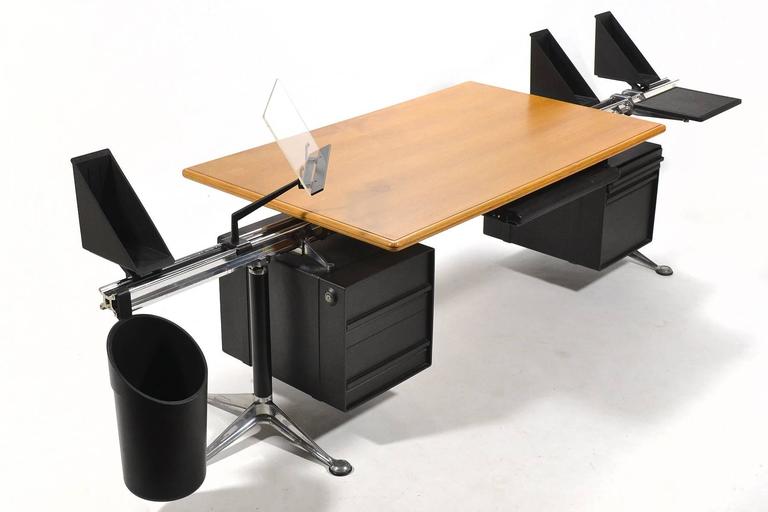 Bruce Burdick Executive Desk by Herman Miller at 1stDibs