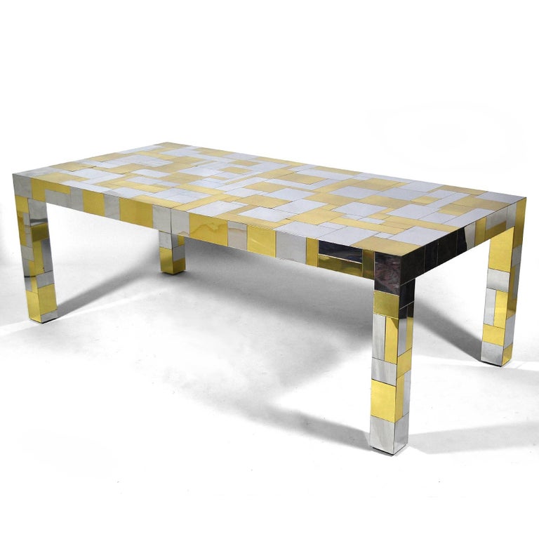 Paul Evans Cityscape Dining Table at 1stDibs