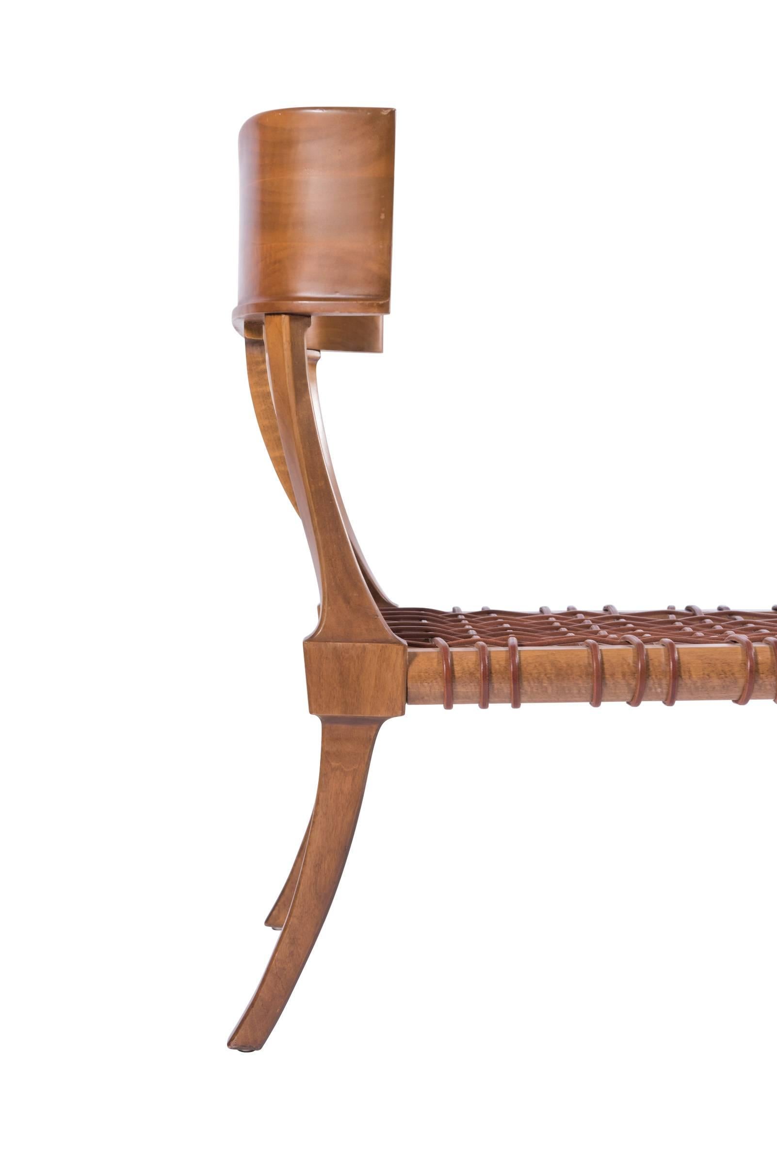 Rare T.H. Robsjohn-Gibbings Klini Chaise Lounge for Saridis of Athens ...