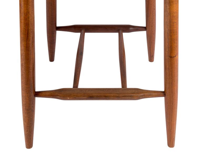 Three George Nakashima Counter or Barstools at 1stDibs