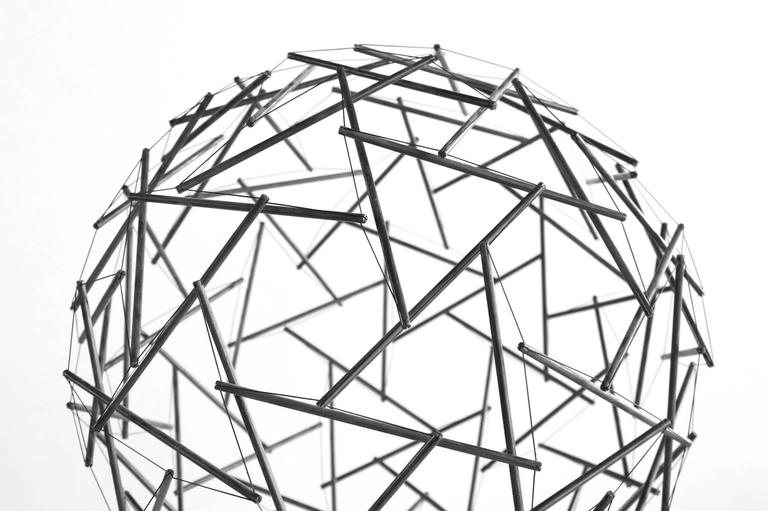 Buckminster Fuller "Geodesic Sphere" Sculpture at 1stDibs