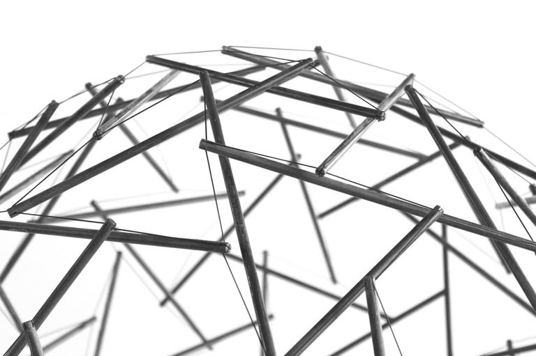 Buckminster Fuller "Geodesic Sphere" Sculpture at 1stDibs