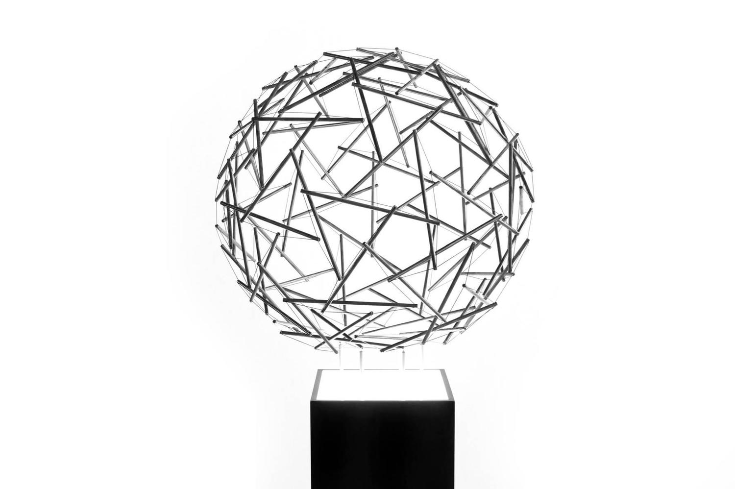 Buckminster Fuller "Geodesic Sphere" Sculpture For Sale at 1stdibs