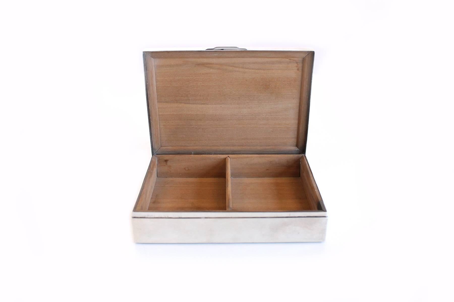 J. Tostrup Sterling Silver and Enameled Box at 1stDibs | j tostrup ...