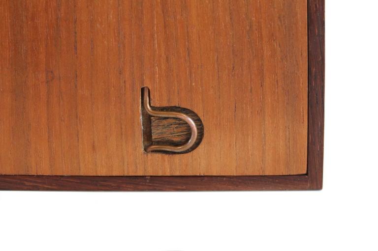 Jere Osgood Rosewood Table Clock at 1stDibs