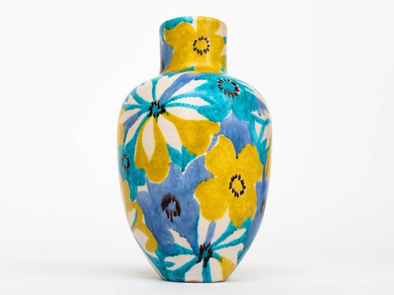 Raymor Italian Ceramic Pop Art Flower Vase at 1stDibs | italian flower ...