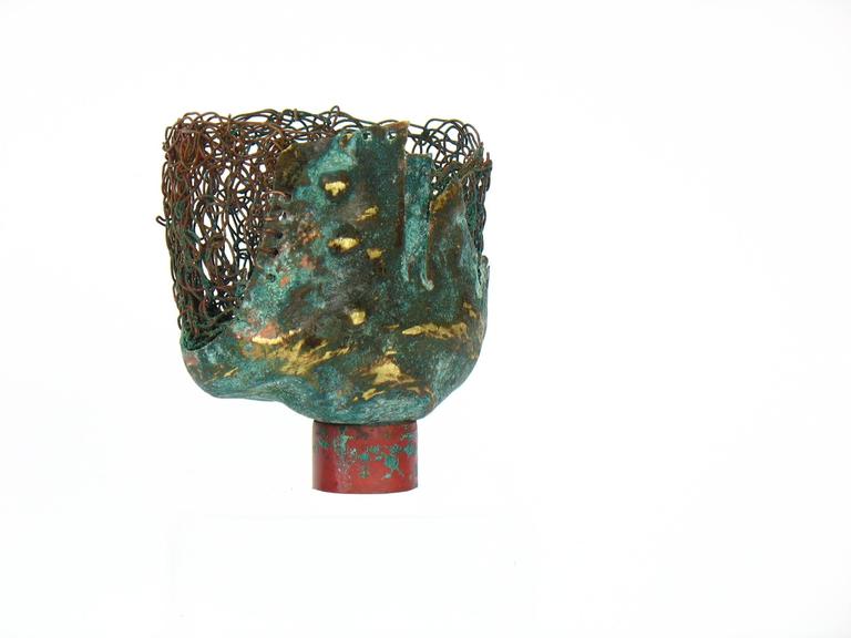 Kieta Jackson "Arte Factum" Brass and Copper Sculpture, 2015 For Sale ...