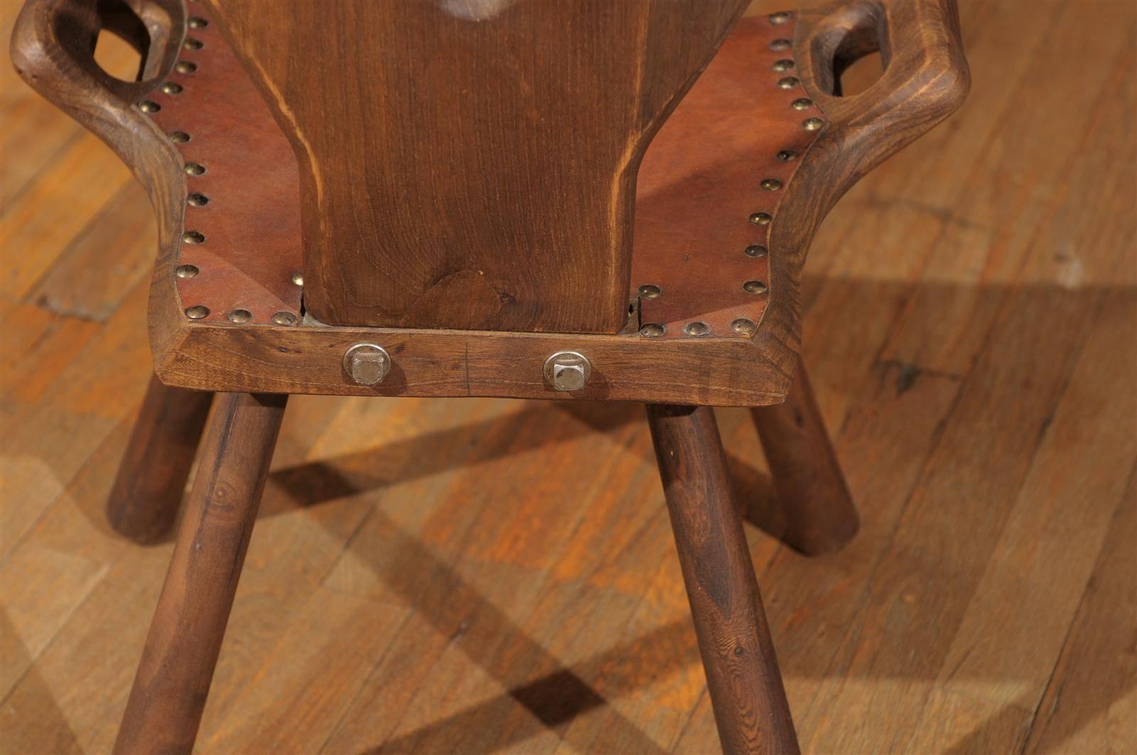 Arts and Crafts Birthing Chair For Sale at 1stDibs | birthing chair for ...