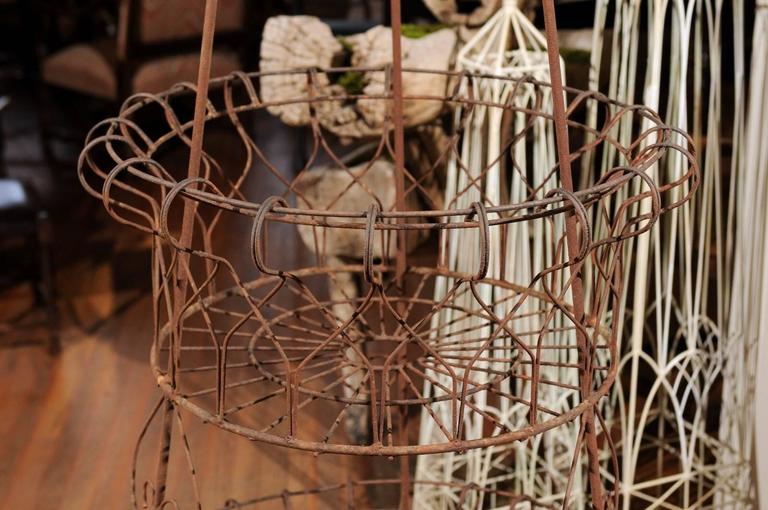 French Three-Tier Wire Planter For Sale at 1stDibs | french wire ...