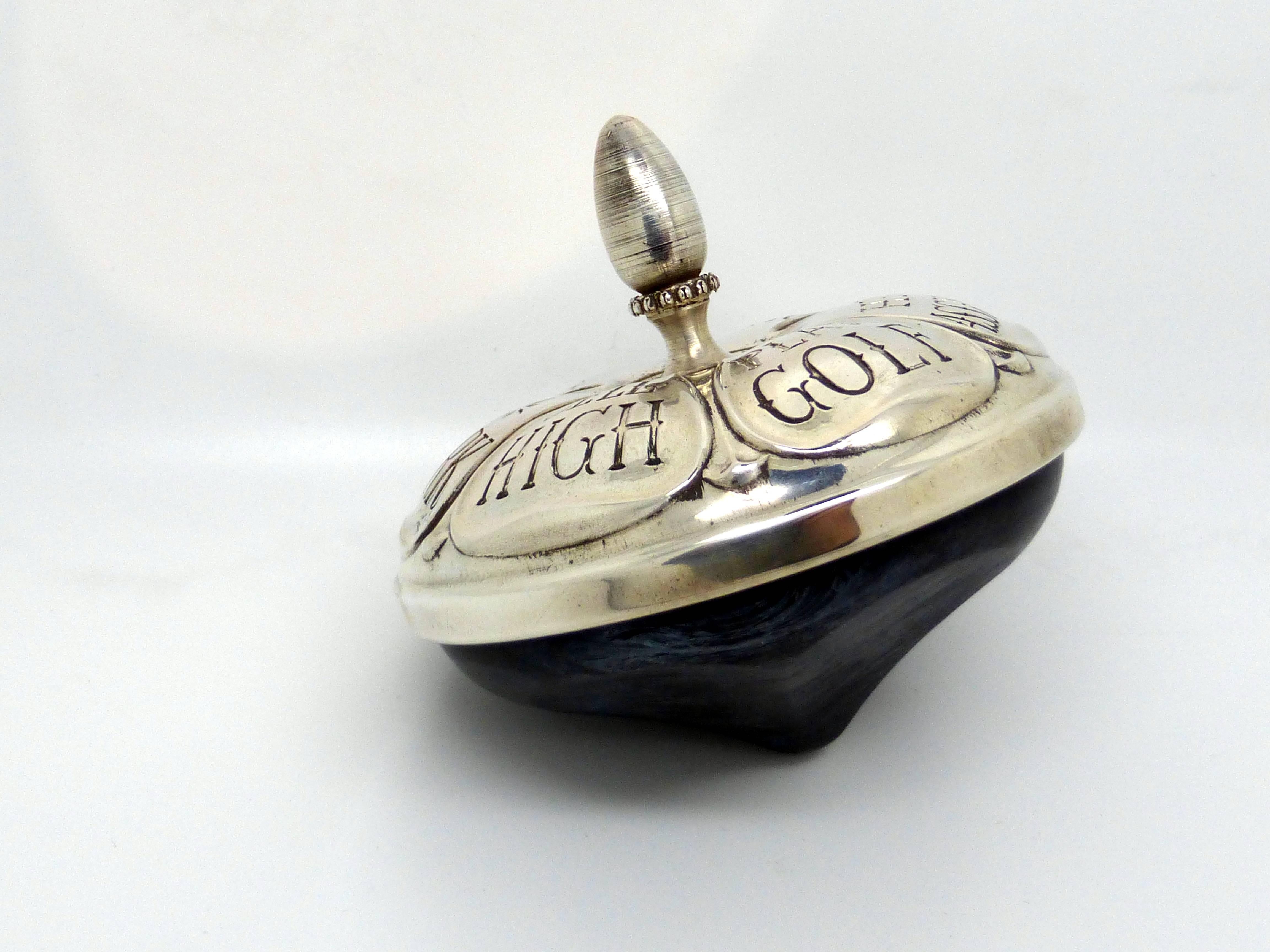 Mid-Century Sterling Silver "Executive Top" at 1stDibs