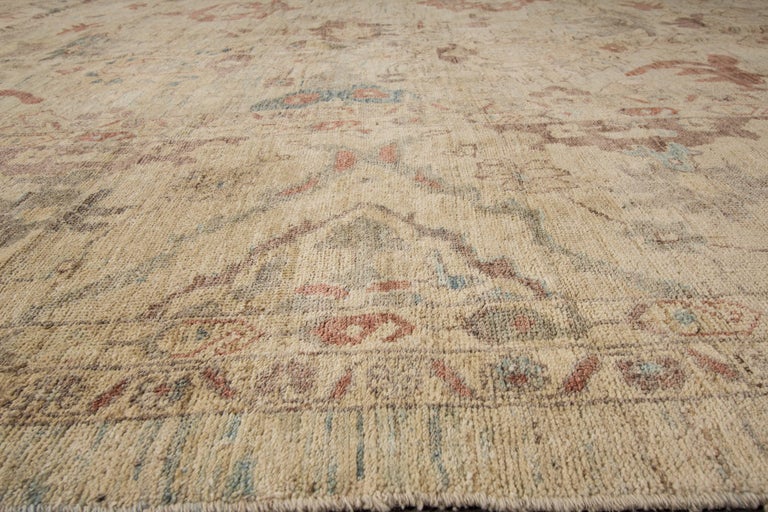 Modern Sultanabad Rug For Sale at 1stDibs