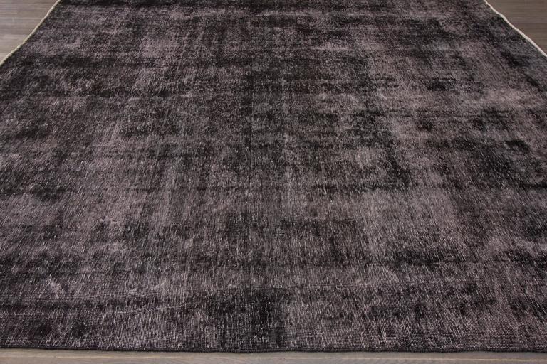 Beautifully Designed Square Overdyed Rug For Sale at 1stDibs