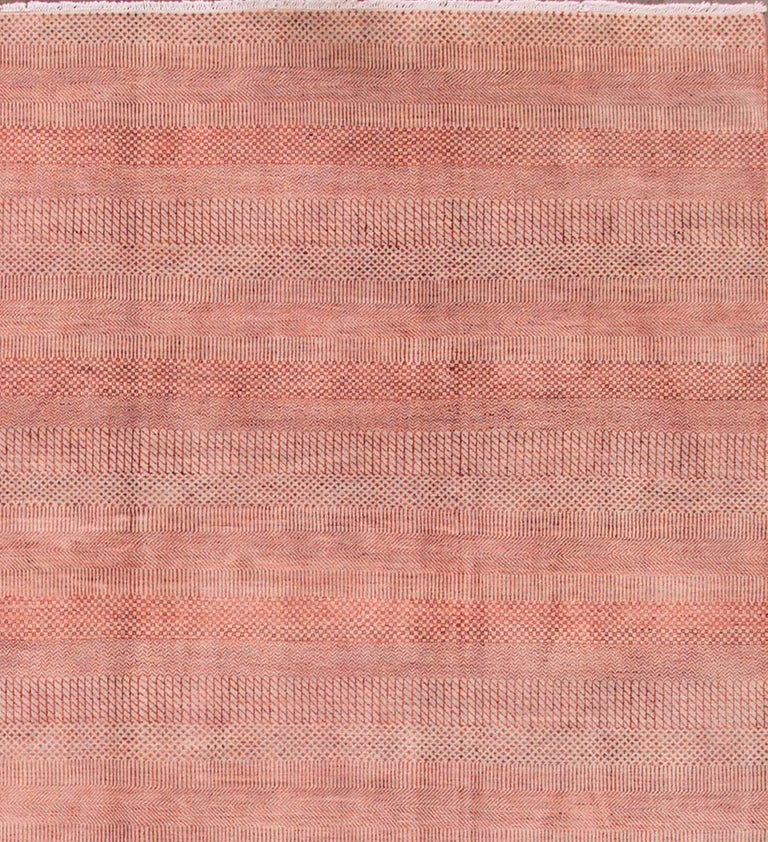 21st Century Salmon, Pink Indian Savannah Rug at 1stDibs | pink indian ...