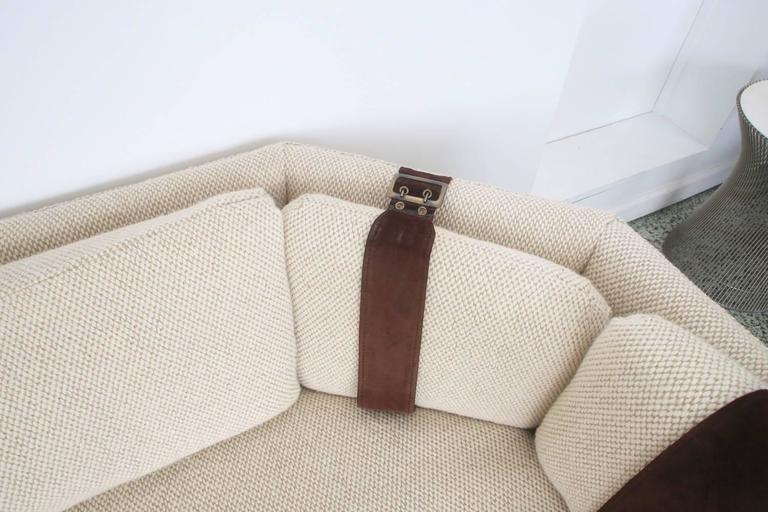 Platform Modern Long and Low Angular Sofa at 1stDibs