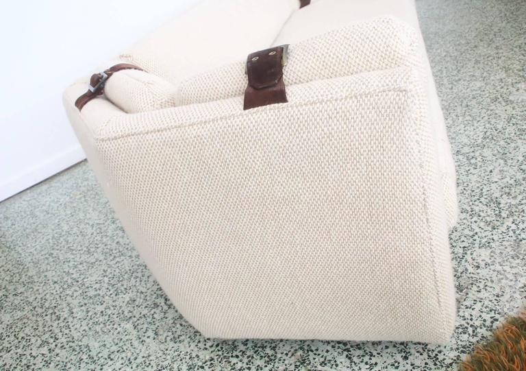 Platform Modern Long and Low Angular Sofa at 1stDibs