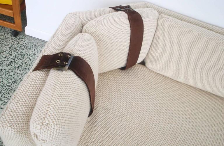 Platform Modern Long and Low Angular Sofa at 1stDibs