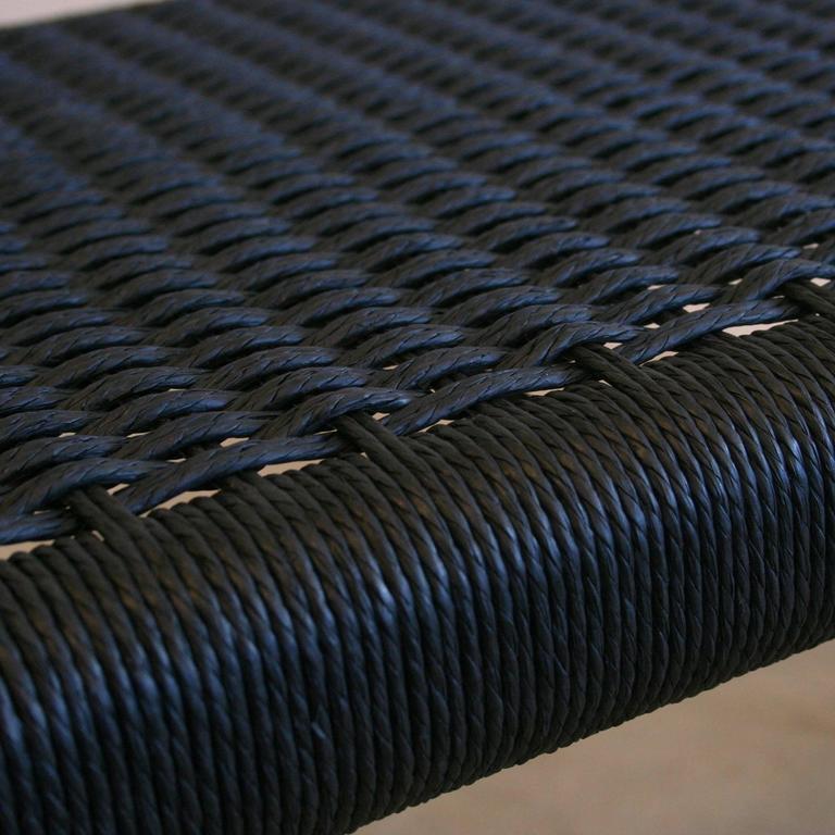 Woven Rope Bench by N.O. Moller at 1stDibs