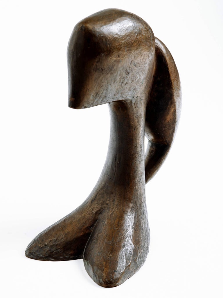 Maxime Adam-Tessier Figural Bronze Sculpture For Sale at 1stDibs