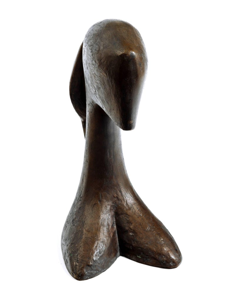 Maxime Adam-Tessier Figural Bronze Sculpture For Sale at 1stDibs