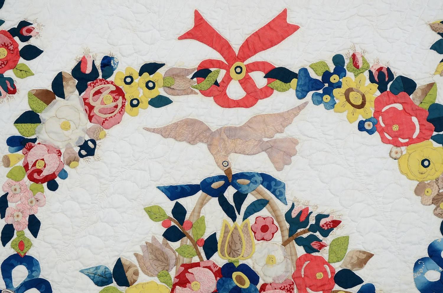 Baltimore Album Quilt at 1stdibs
