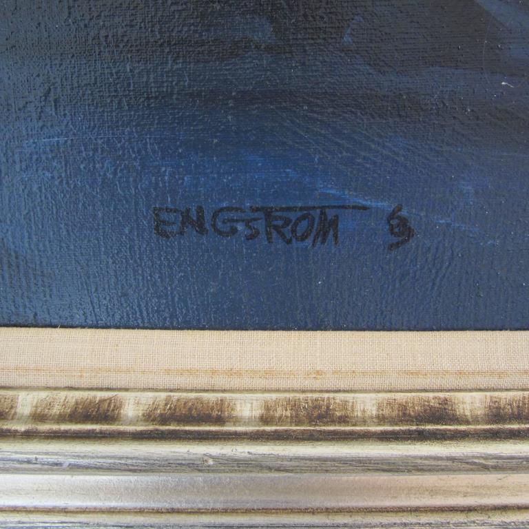 Magnus Engstrom Abstract Acrylic on Canvas Painting at 1stDibs