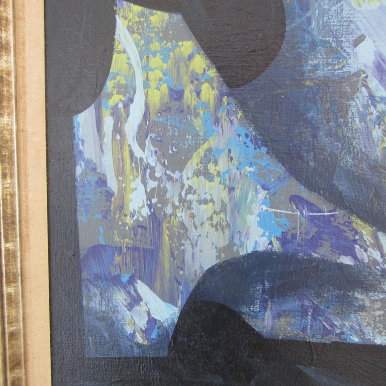 Magnus Engstrom Abstract Acrylic on Canvas Painting at 1stDibs