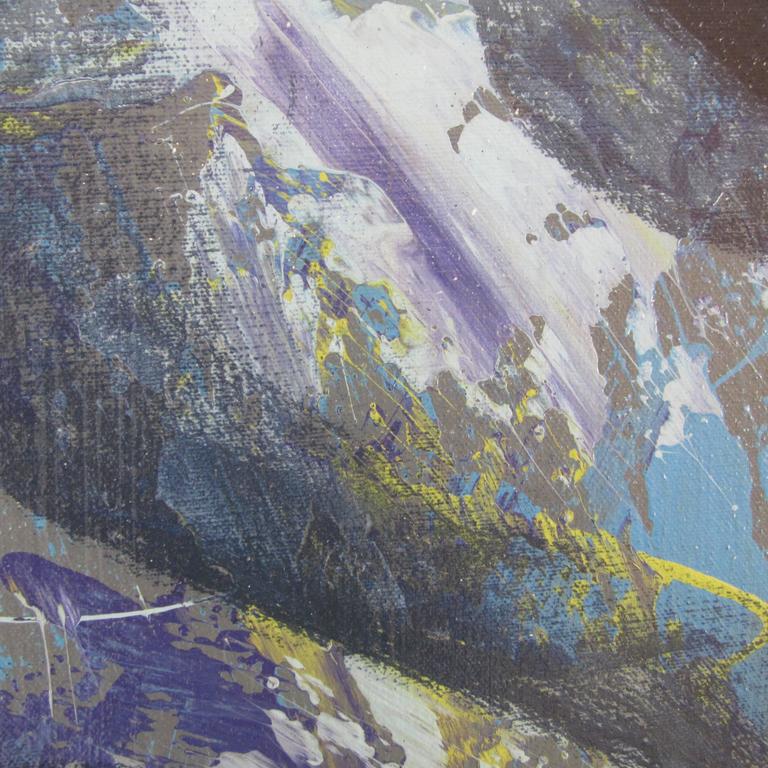 Magnus Engstrom Abstract Acrylic on Canvas Painting at 1stDibs