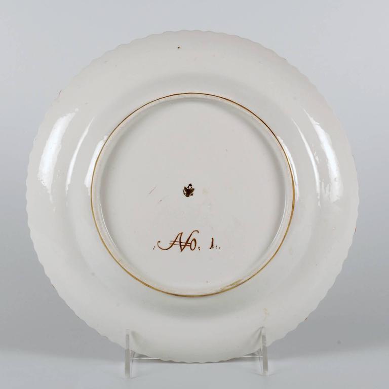 18th Century Rare Russian Orlov Porcelain Service Plate at 1stDibs