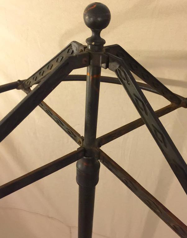 Revolving Iron Garment Rack For Sale at 1stDibs