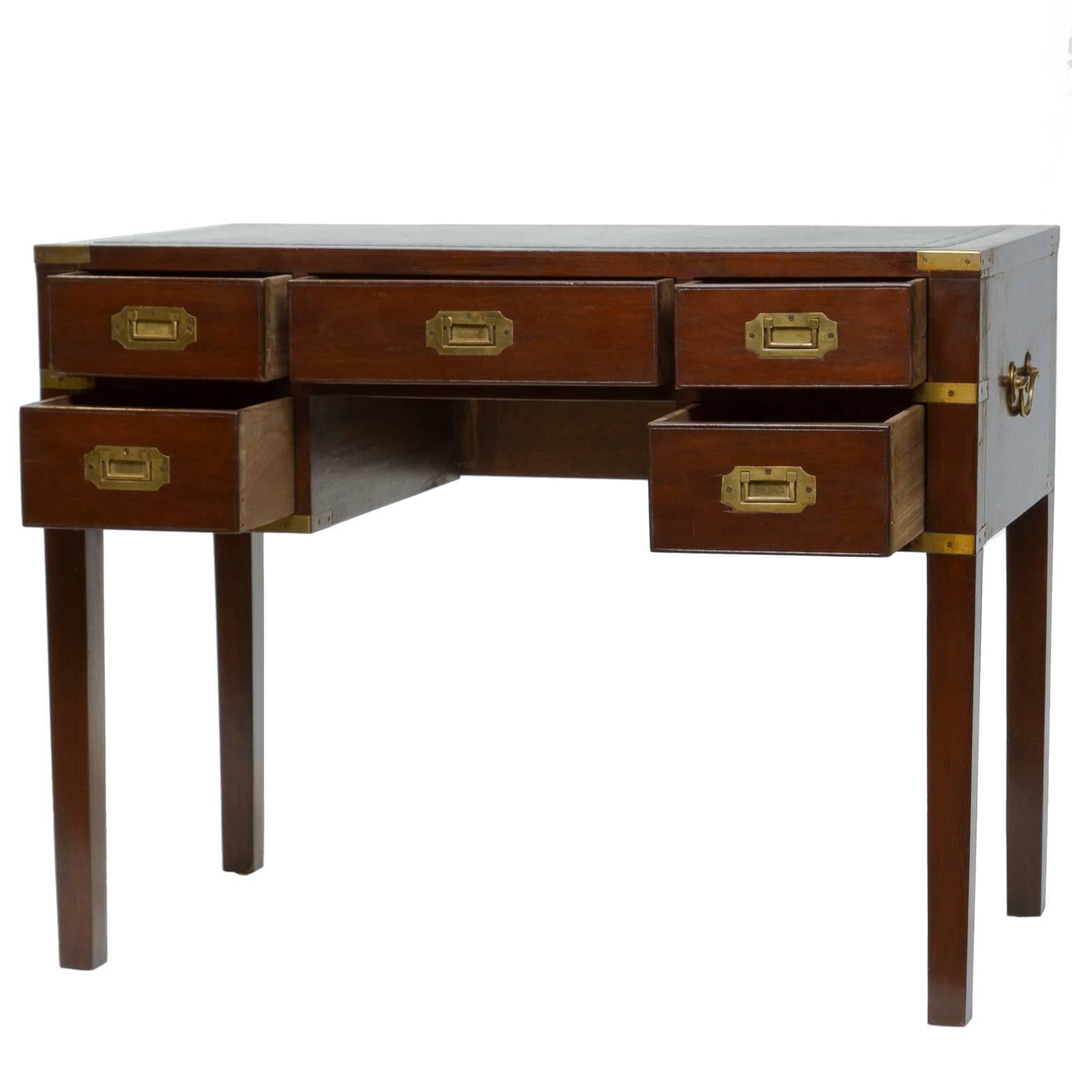 Vintage Campaign Style Writing Desk at 1stDibs | vintage campaign desk ...