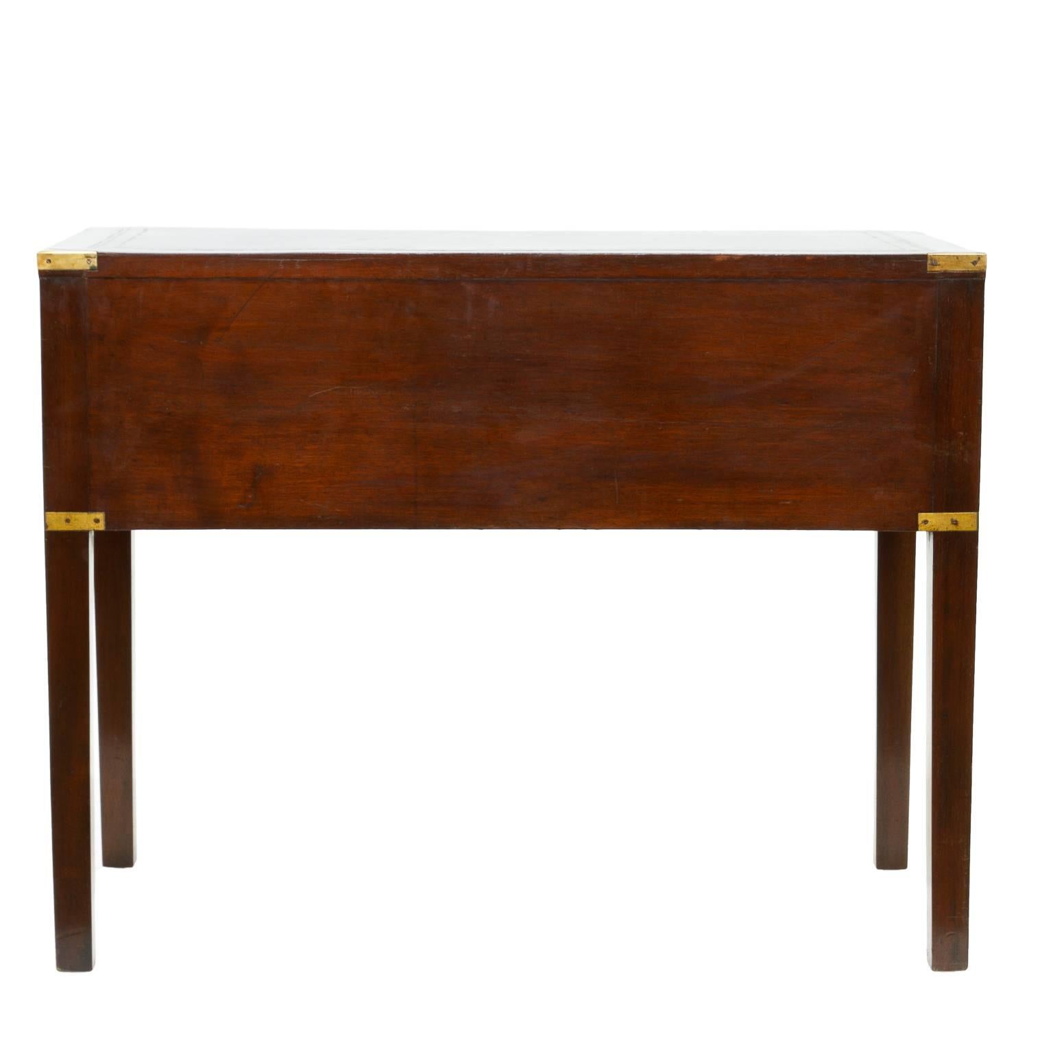 Vintage Campaign Style Writing Desk at 1stDibs | vintage campaign desk ...