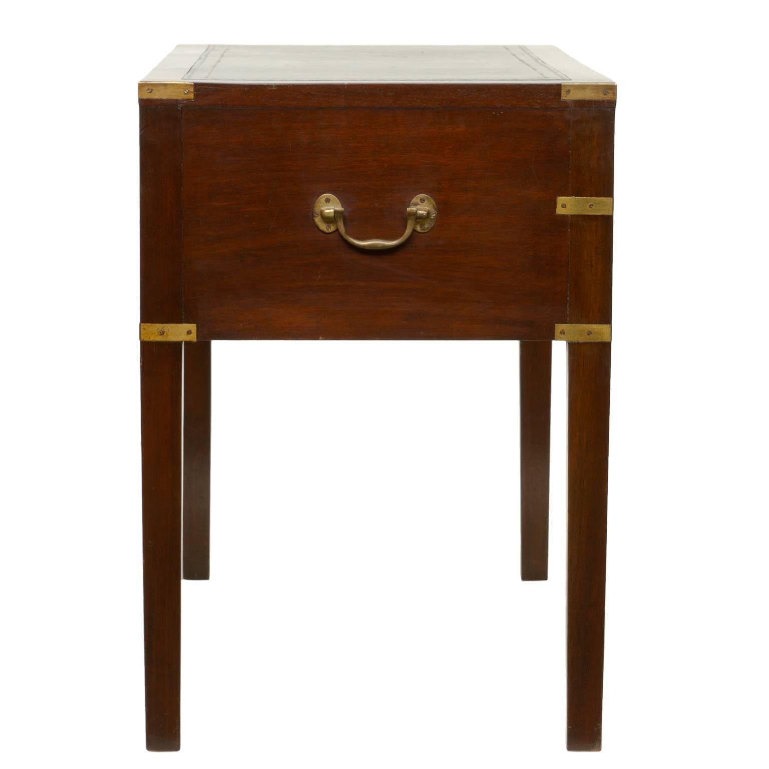 Vintage Campaign Style Writing Desk at 1stDibs | vintage campaign desk ...